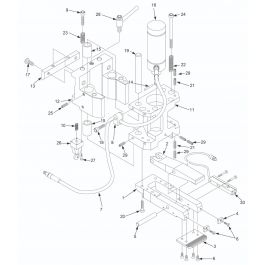 Piezas de repuesto para A0109-CA - Amada trabajo abrazaderas Holder ...